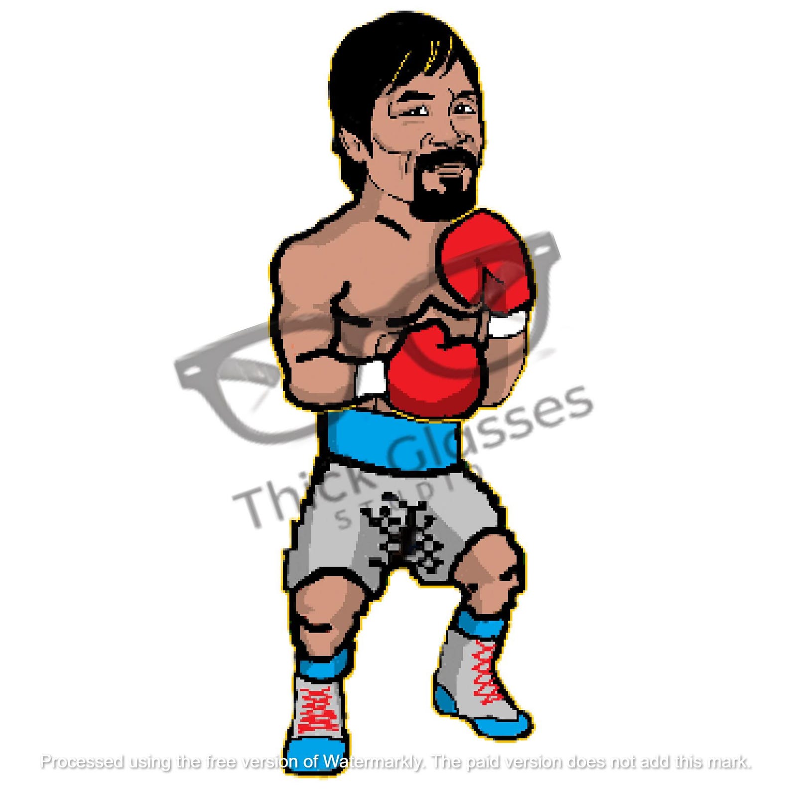 Manny Pacquiao Punch-out Art | NES Style Digital Print | Retro Boxing ...