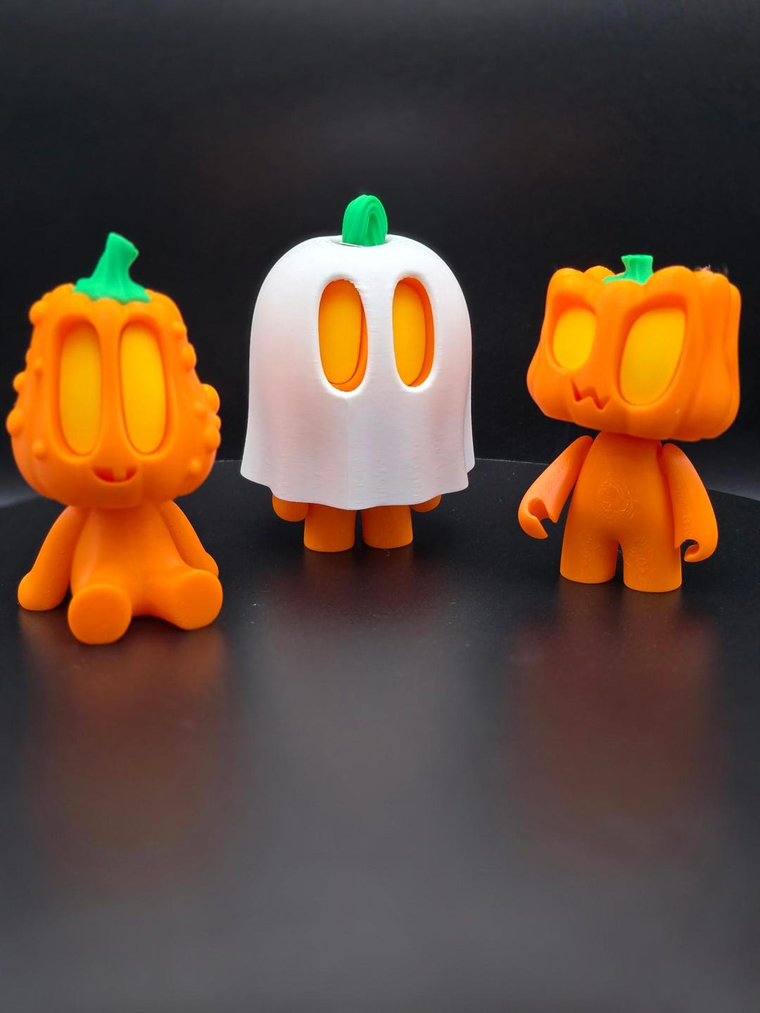 The Pumpkin Patch Pals – 3D Printed Halloween Figurine Set (set of 3 ...