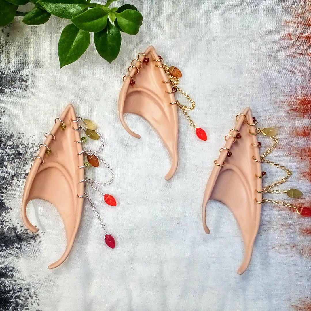 Fall Leaves Elf Ears, Fairy Ears - Etsy