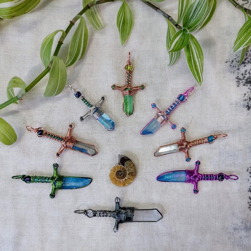 Wire Wrapped Swords - Etsy