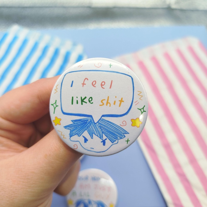 Silly Button Badges - Etsy