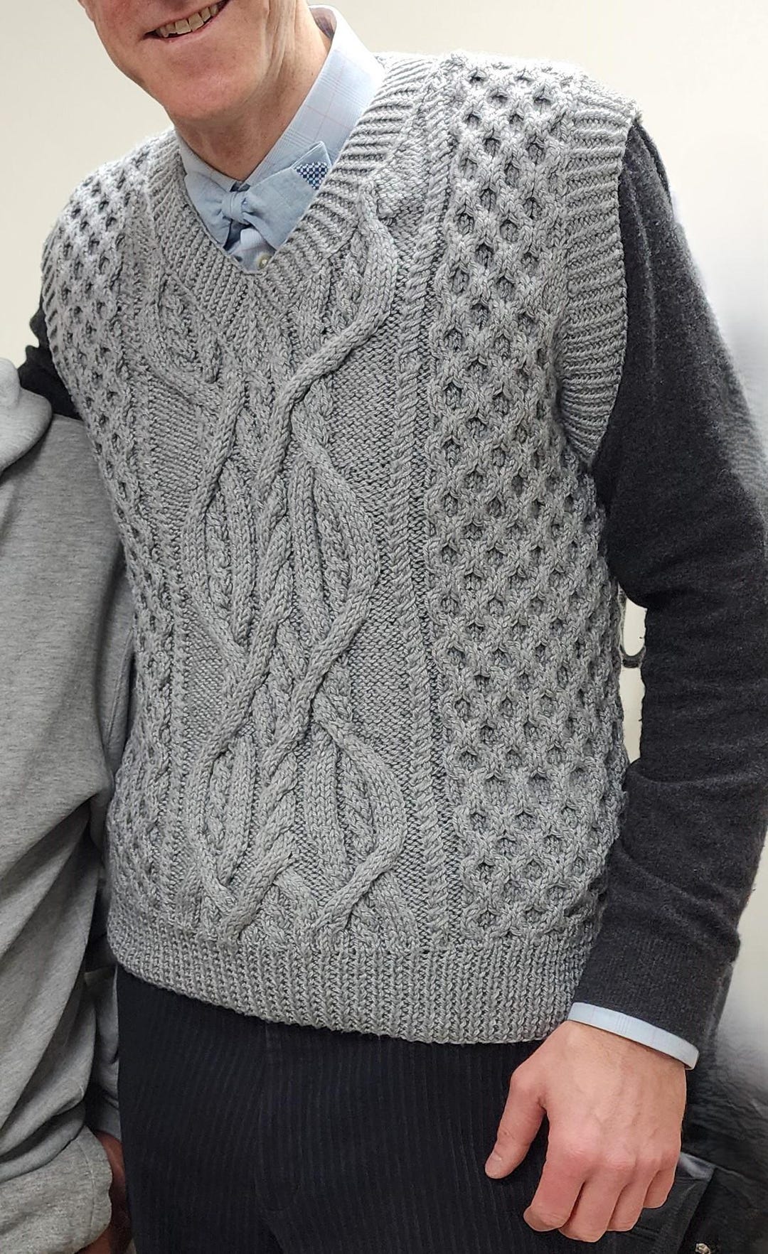 Vest Knitting Pattern Big and Tall - Etsy