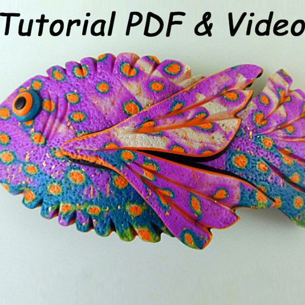 Polymer Clay Fish - Etsy