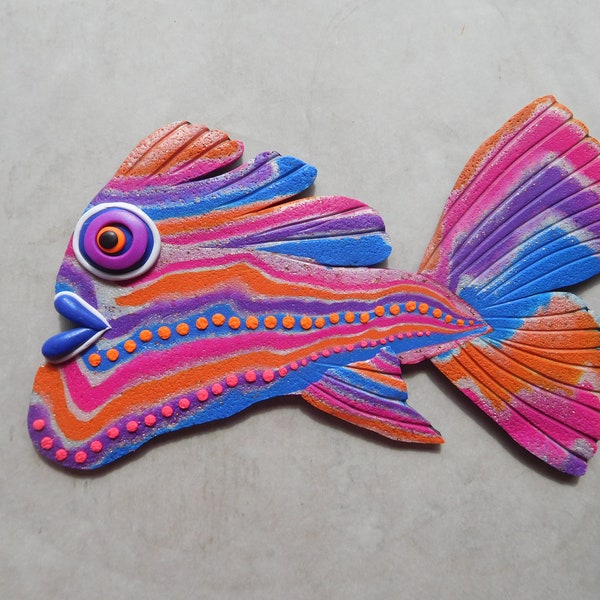 Polymer Clay Fish - Etsy