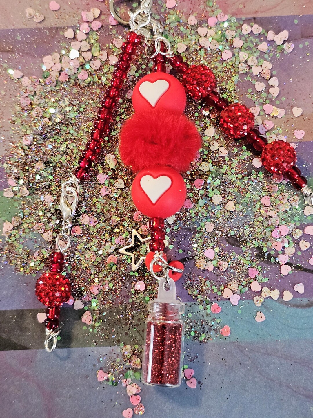 Handmade Kids' Backpack Charm: Blast Bauble, Message in a Bottle - Etsy