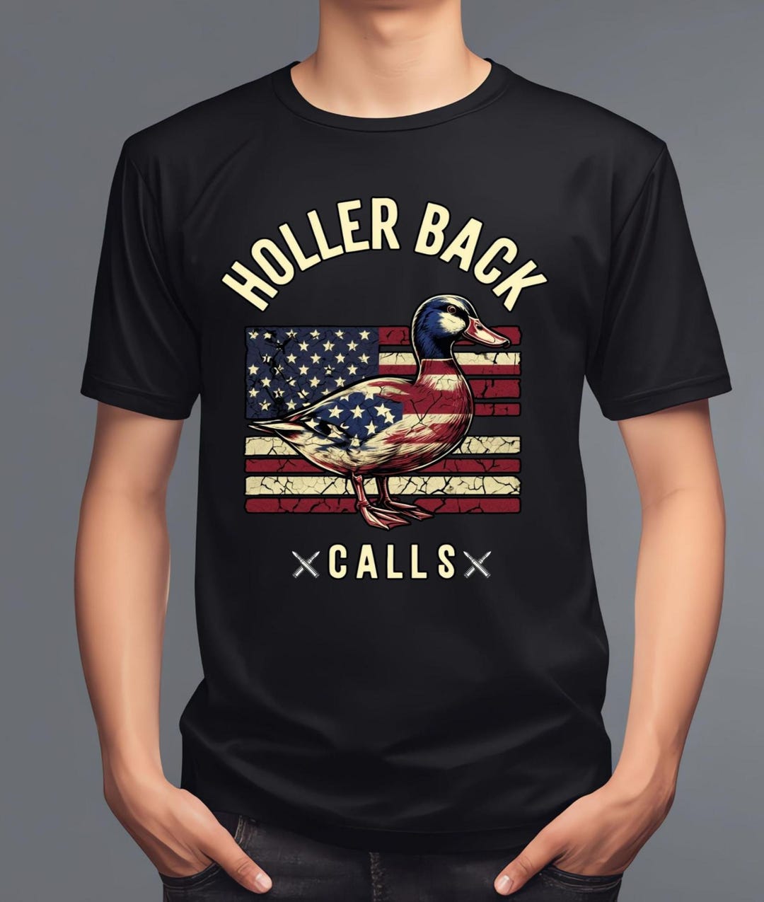 Hollar Back Calls Tee | Waterfowl Hunting T-shirt - Etsy