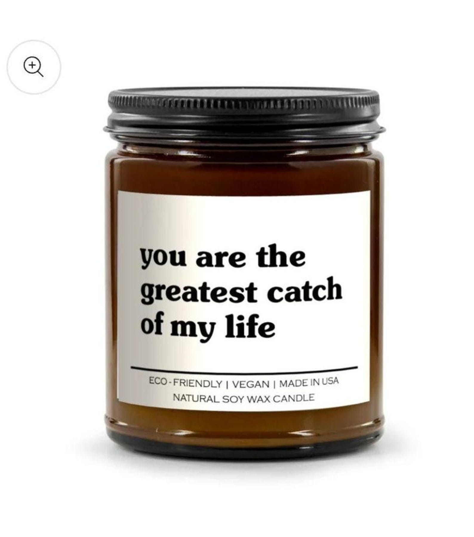 You Are the Greatest Catch of My Life Candle - Etsy