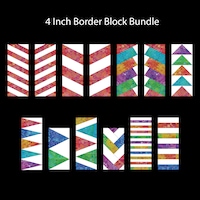 FPP Quilt Border Pattern – Woven Path, Seamless Design (PDF), 6 Sizes ...
