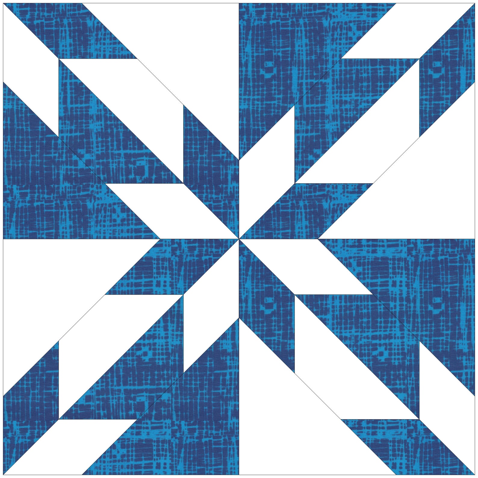 Hunters Star —FPP Block Bundle Finished Block Sizes 2”, 3”, 4”, 5”, 6 ...