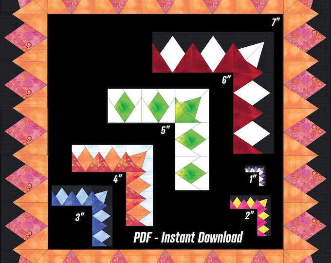 Interlacing Borders: Quilting Pieced Patterns, Donna Hussain - 1998 ...
