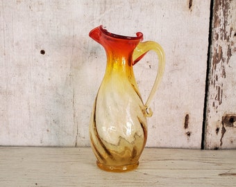 Amberina Glass - Etsy