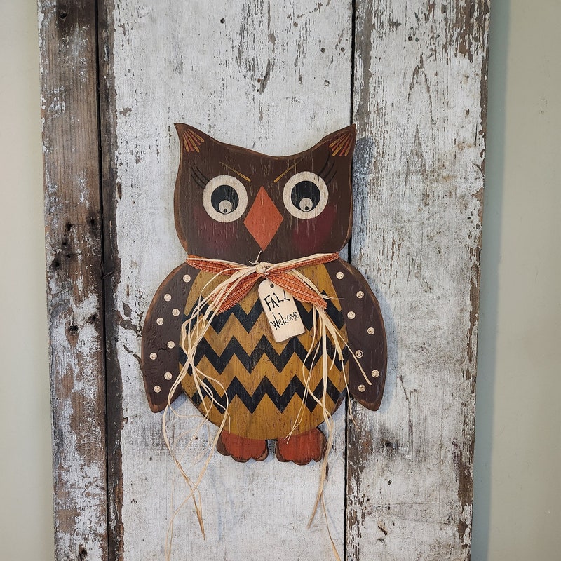 Primitive Owls - Etsy