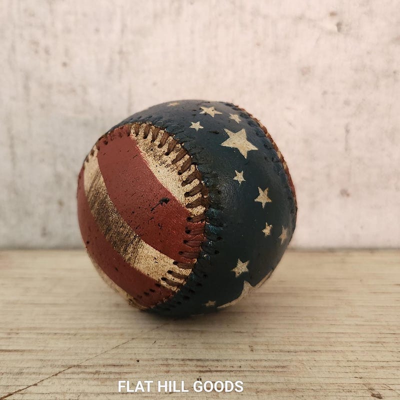 Painted Baseball - Etsy