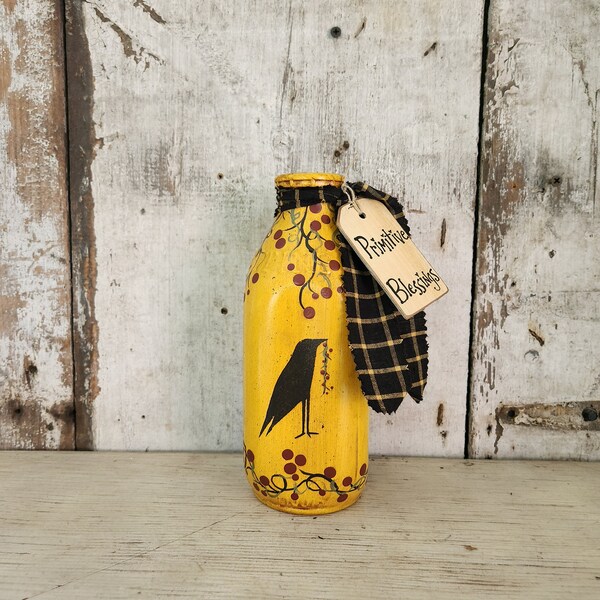 Primitive Crow - Etsy