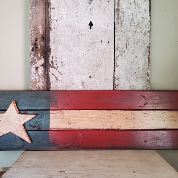Primitive Flag - Etsy