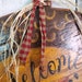 Primitive Fall Acorn Rustic Fall Wood Sign Fall Acorn Hand Painted ...