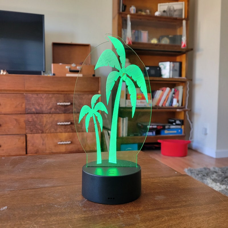 Palm Tree Light - Etsy