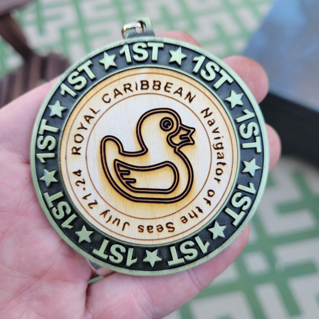 Ist Place Round Medal Customization - Etsy
