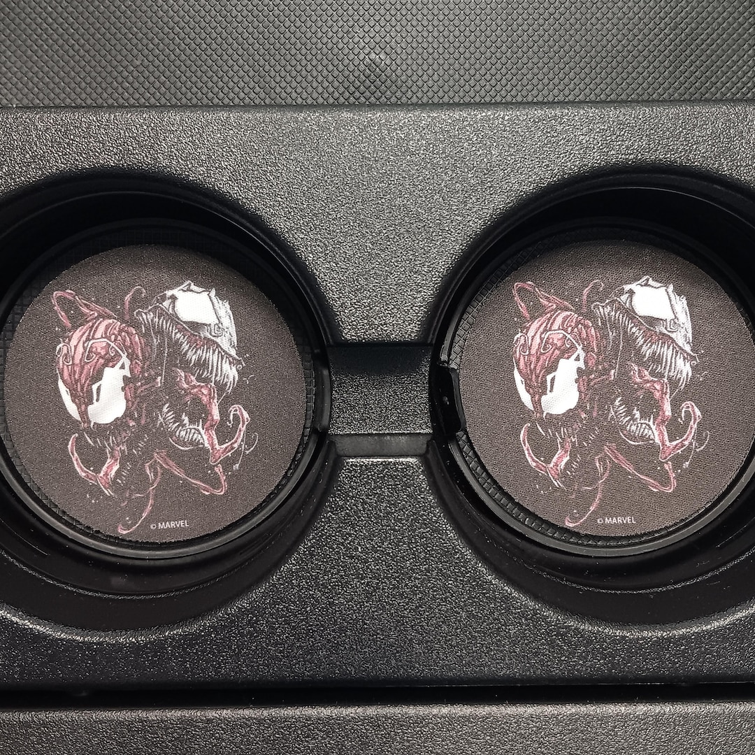 Venom,carnage,car Coasters,cup Holder Coaster,car Decor,auto Decor ...