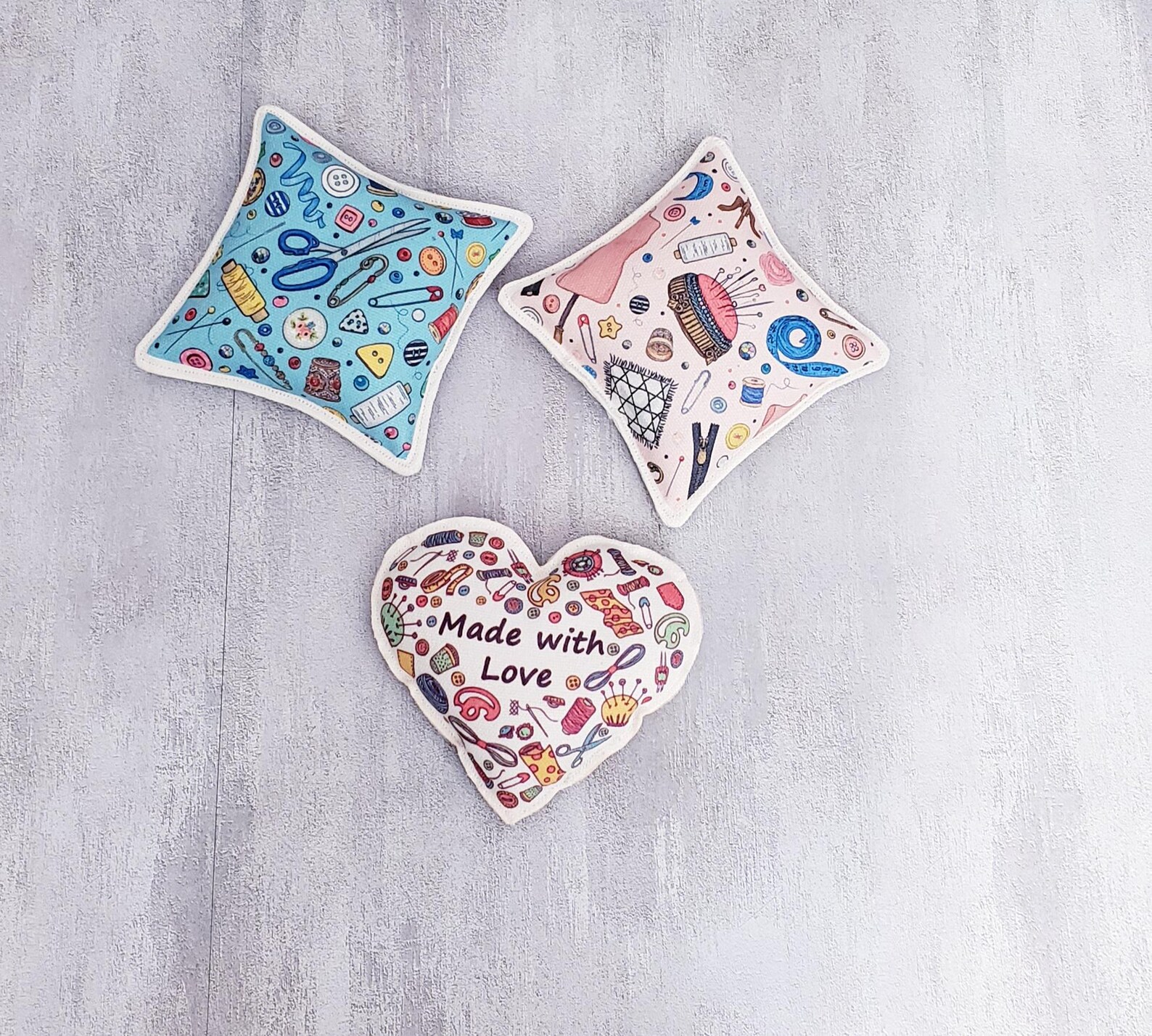 Pin Cushion,fabric Weight,art Supplies,craft Supplies,sewing Supplies ...