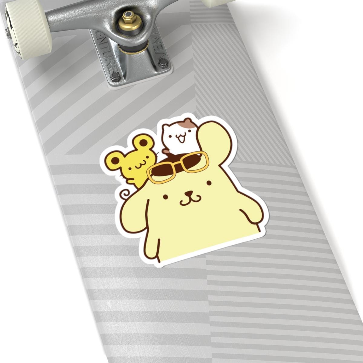 Pompompurin and Friends Kiss-cut Sticker, Laptop Decal - Etsy