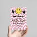 Retro Smiley Face Party Invitation: Editable Pink Canva Template ...