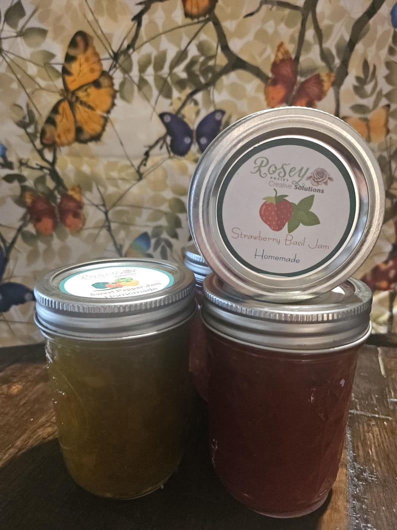 Variety of Homemade Strawberry Jams - Etsy