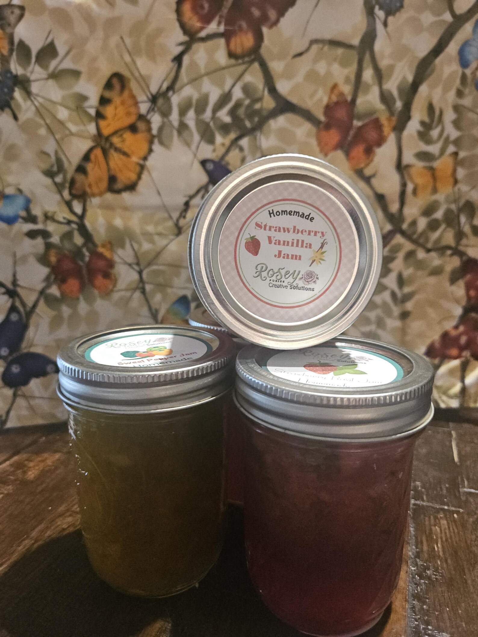 Variety of Homemade Strawberry Jams - Etsy