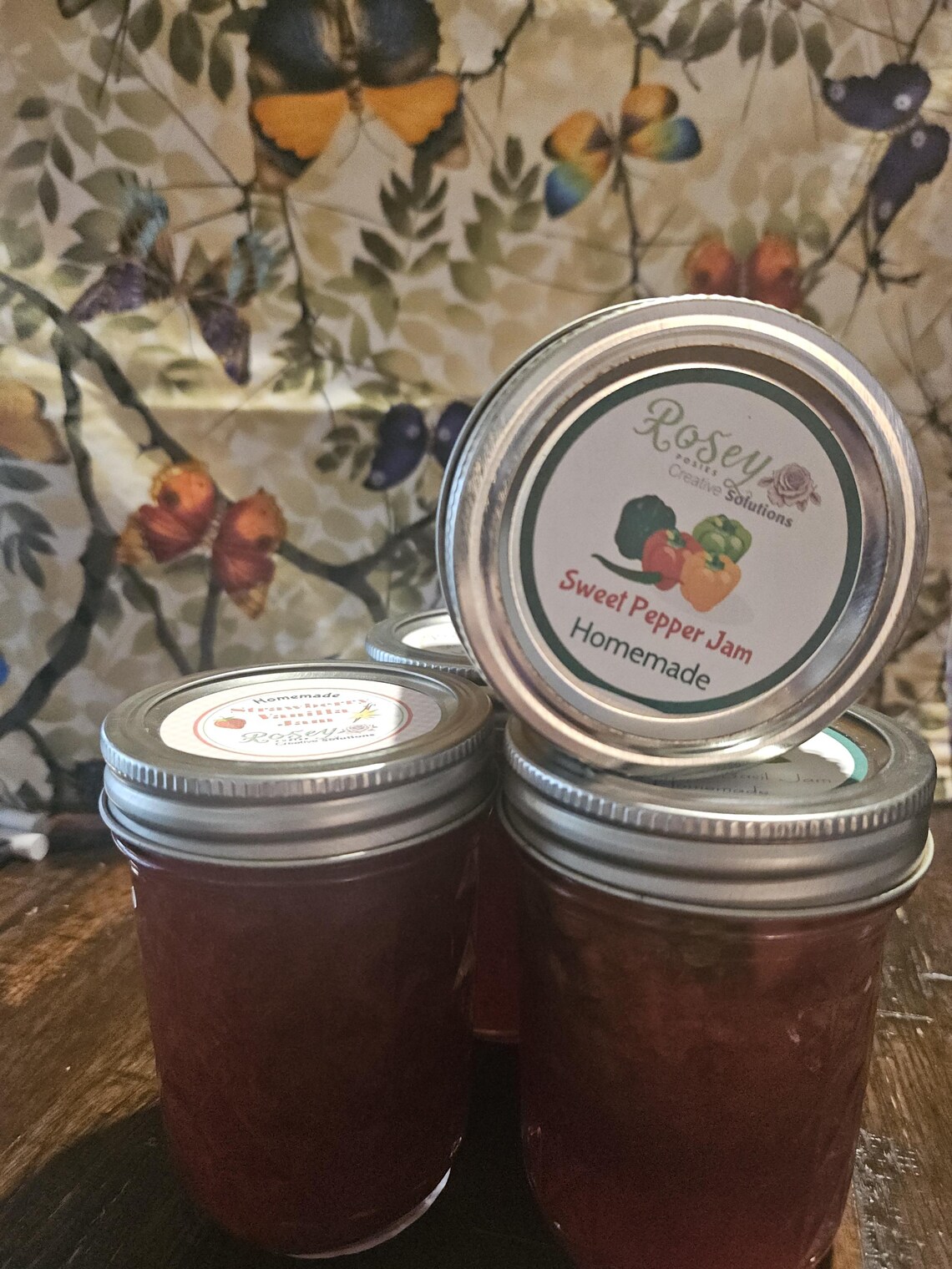 Variety of Homemade Strawberry Jams - Etsy
