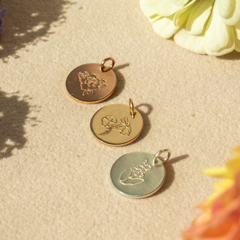 Flower Charms - Etsy