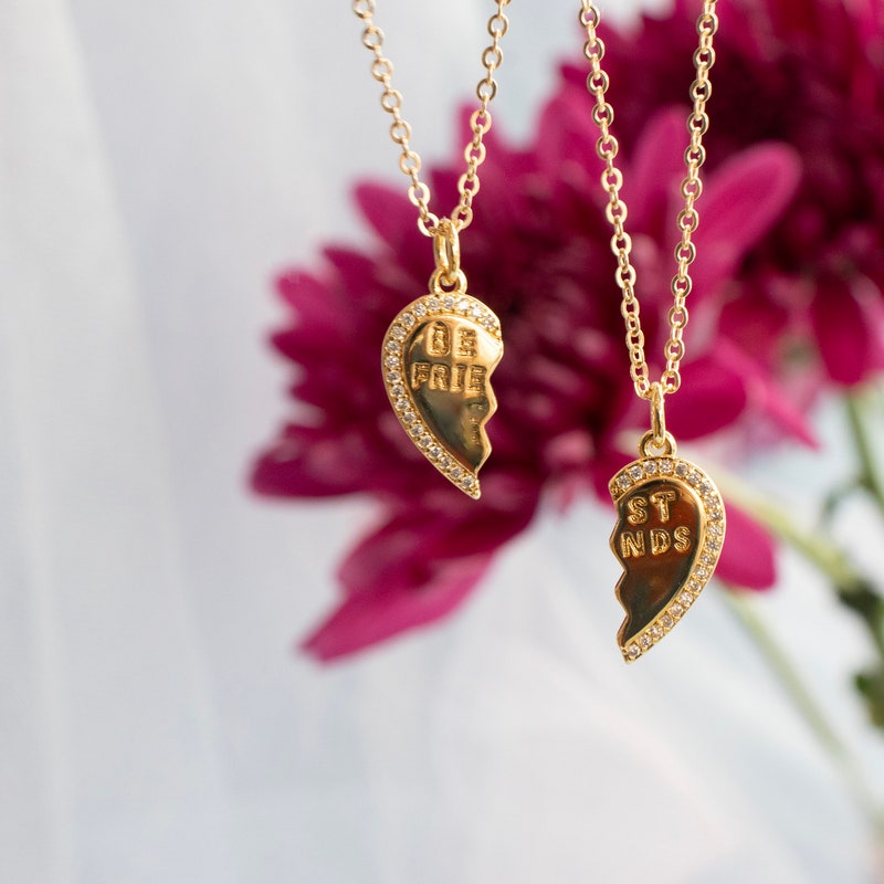 Best Friend Heart - Etsy