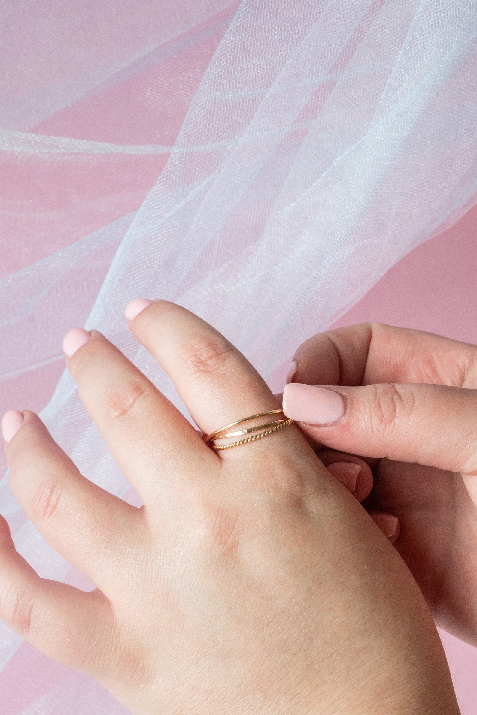 Triple Rolling Ring Anxiety Fidget Ring Worry Ring - Etsy