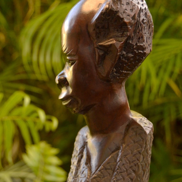 African Statue - Etsy