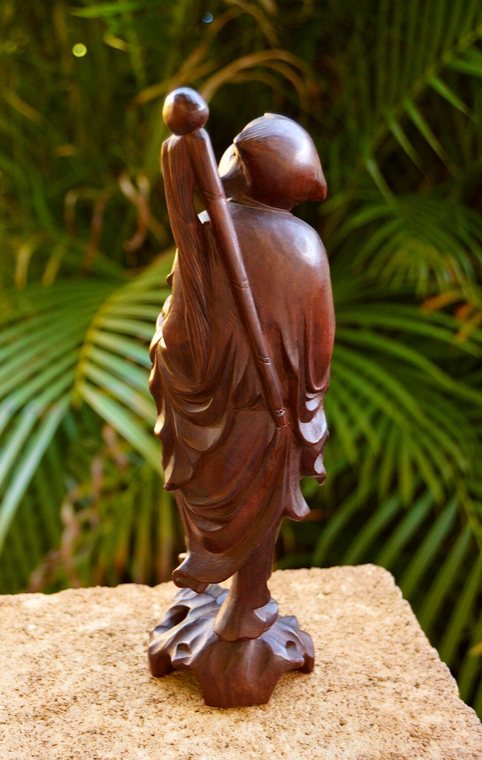 Antique Chinese Finely Carved ROSE Wood hunter Statue Figurine - Etsy