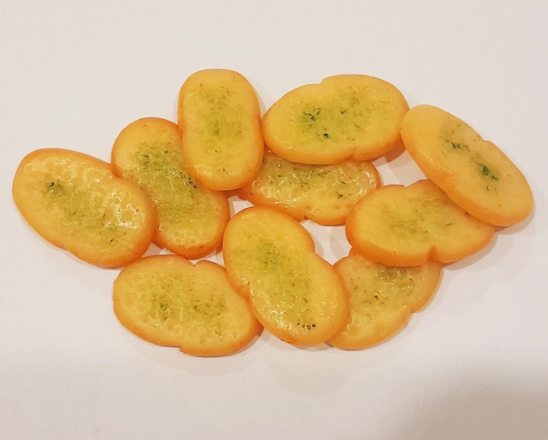 50 Dollhouse Miniature Garlic Bread * Doll Mini Tiny Bakery Slices Food ...