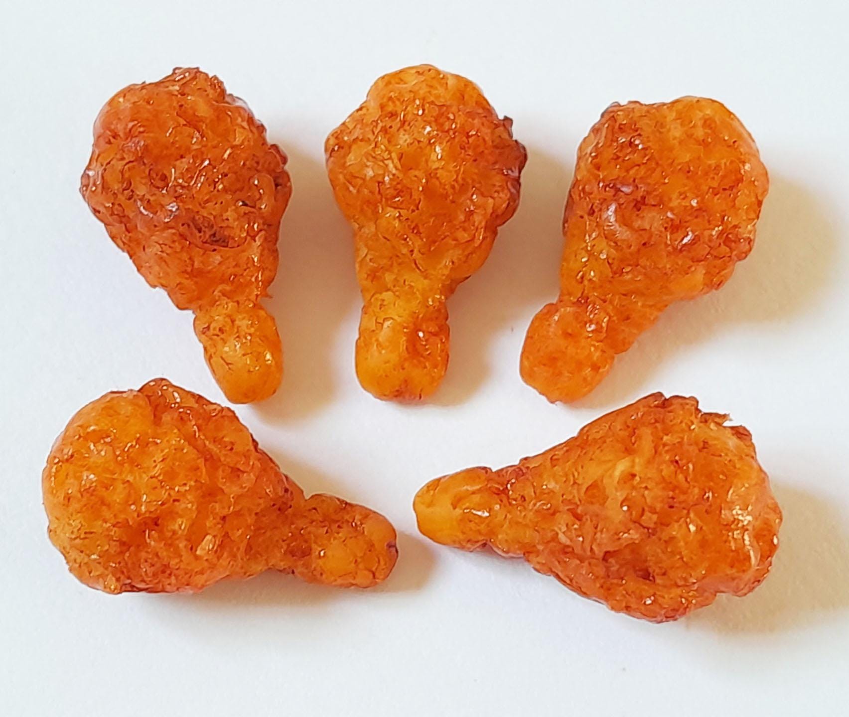 20 Dollhouse Miniature Fried Chicken Drumsticks * Doll Mini Food ...