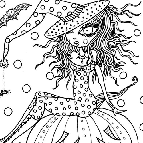 Rock N Roll Girls Digital Coloring Book. Over 40 Pages of | Etsy