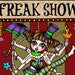 Freak Show Digital Coloring Book, Printable, Digi File, Jpg, Circus ...