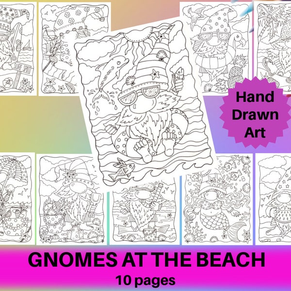 Gnome Beach - Etsy