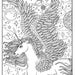 Digital Coloring Book Unicorn Dreams, Magical, Fantasy, Unicorns ...
