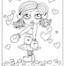 Digital Download Book 30 Pages Printable Little Sweethearts Coloring ...