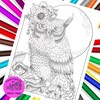 Magic Garden Instant Download Coloring Book. Magical Fantasy Creatures ...