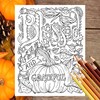 Bewitched Kitty Coloring Page. Digital, PDF, Instant Download ...