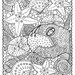 Sea Turtles Digital Coloring Book, All Ages, Fun and Whimsical Sea ...