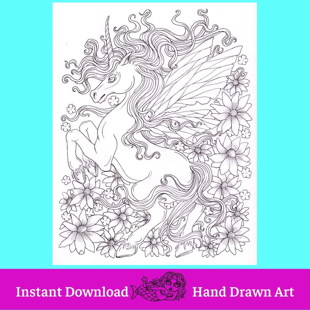 Unicorn Fantasy or June-icorn! Because It's June When I Created This ...