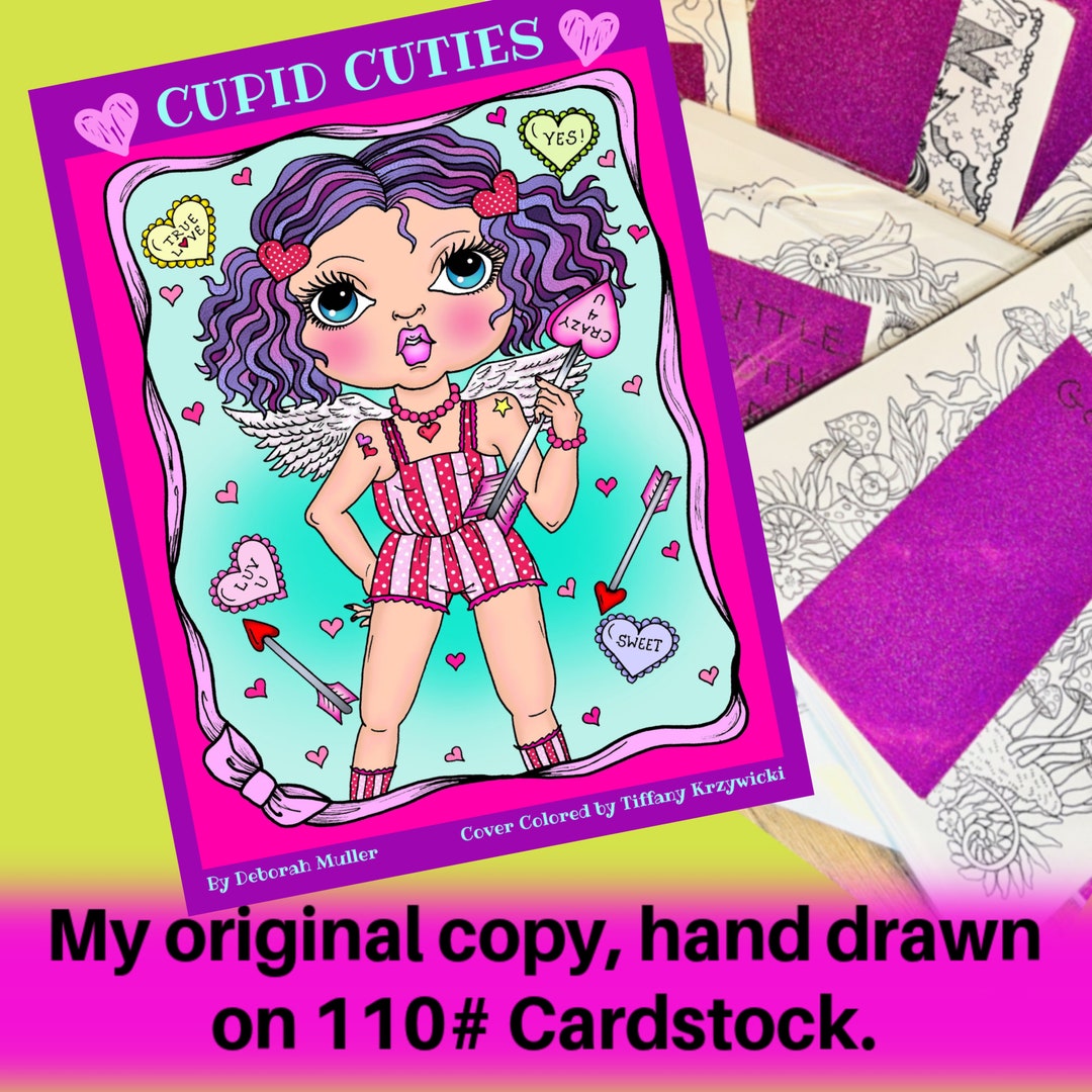 Original Pages of My Coloring Books. 110 Cardstock, Unbound, Artist ...
