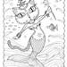 5 Pages Fantasy Cats Instant Download 5 Coloring Pages You Color and Be ...