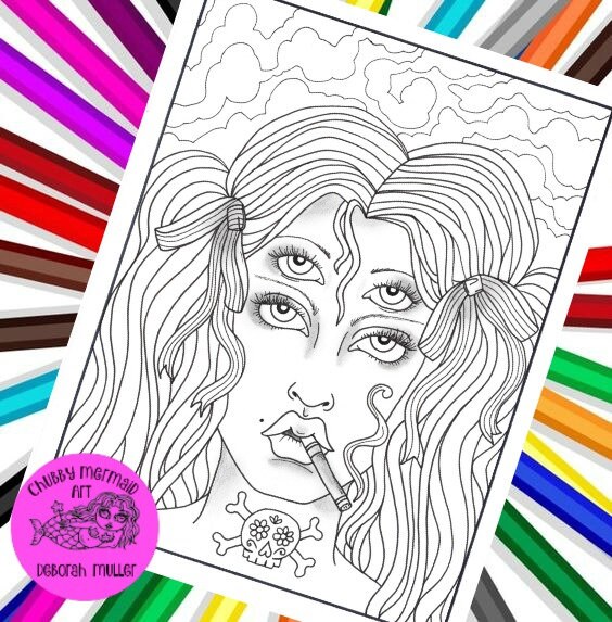 Strange Coloring Pages