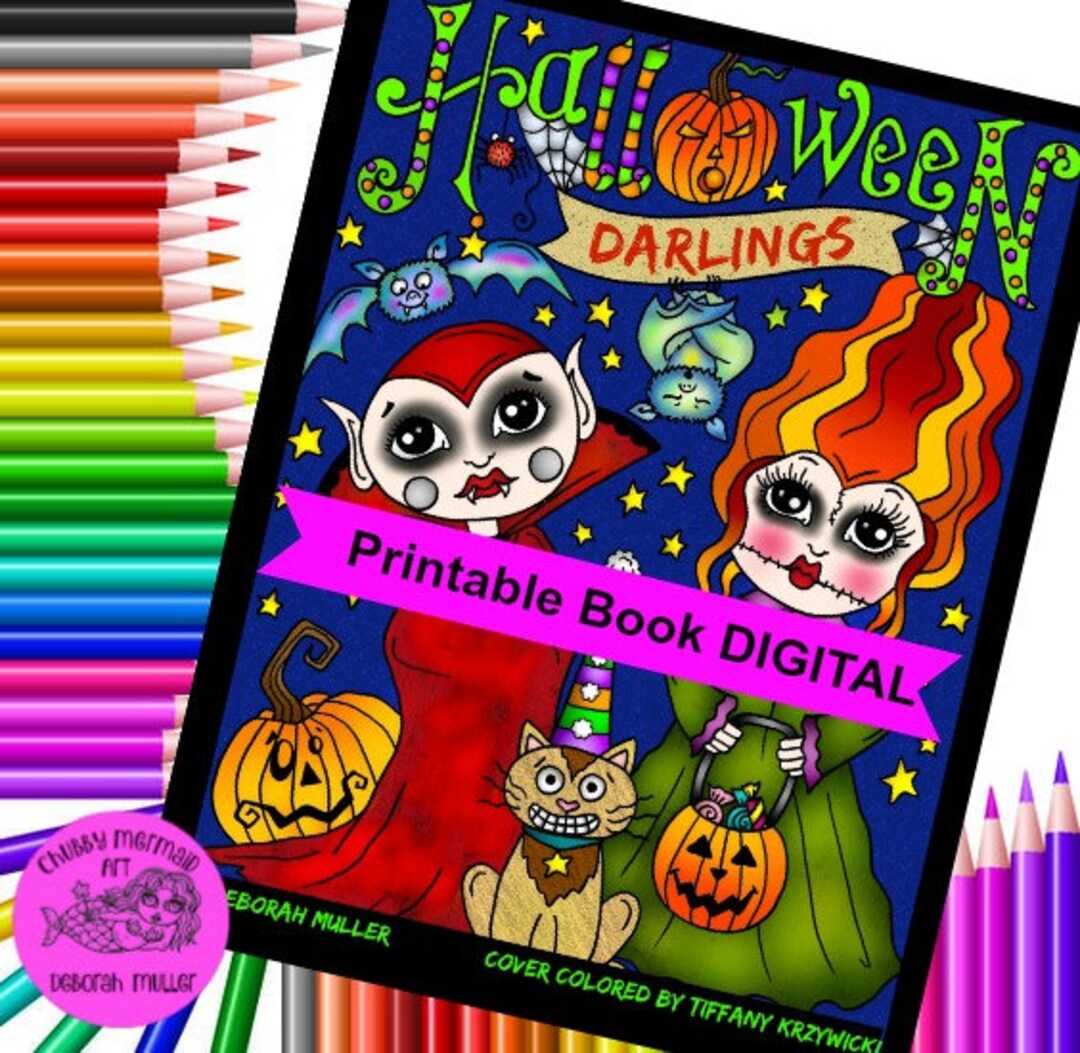 Halloween Darlings Digital Book. Fun Little Trick or Treaters to Make ...