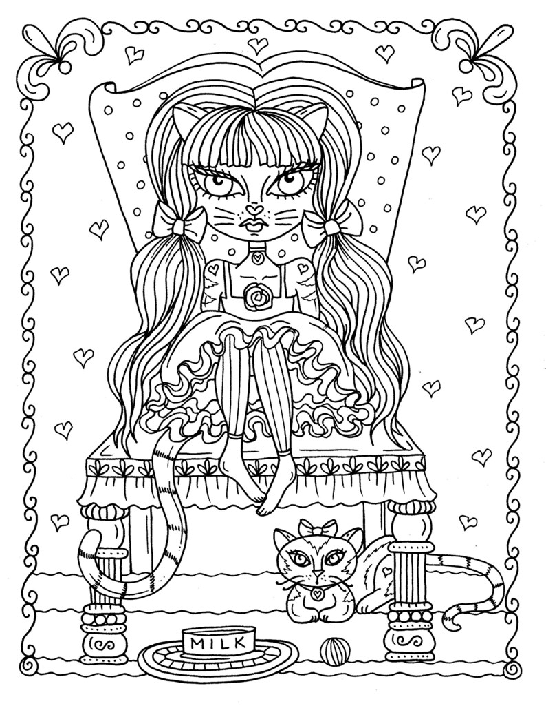 Misfits Digital Coloring Book PDF Printable Coloring pages - Etsy Canada